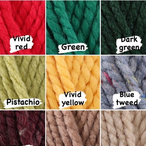 Yarn Christmas Tree on a Stand, Christmas Decoration Ornament ...