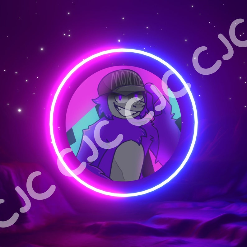 Gorilla Tag PFP Cap Monke PNG Purple Monkey VR Gamer Merch - Etsy