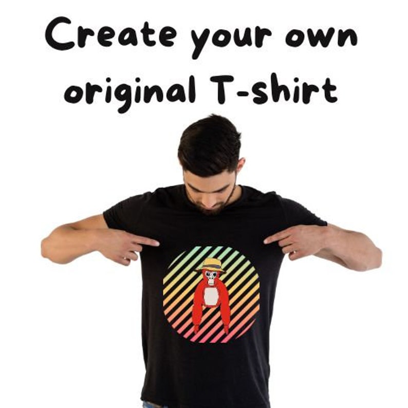 Gorilla Tag PFP, Red Monkey With Straw Hat Gamer Merch Monke Gorilla VR ...