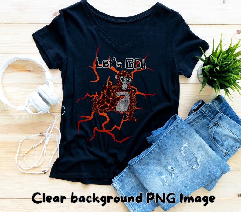 Gorilla Tag Inspired Image Gorilla Tag Game SVG, Monkey Virtual Reality ...