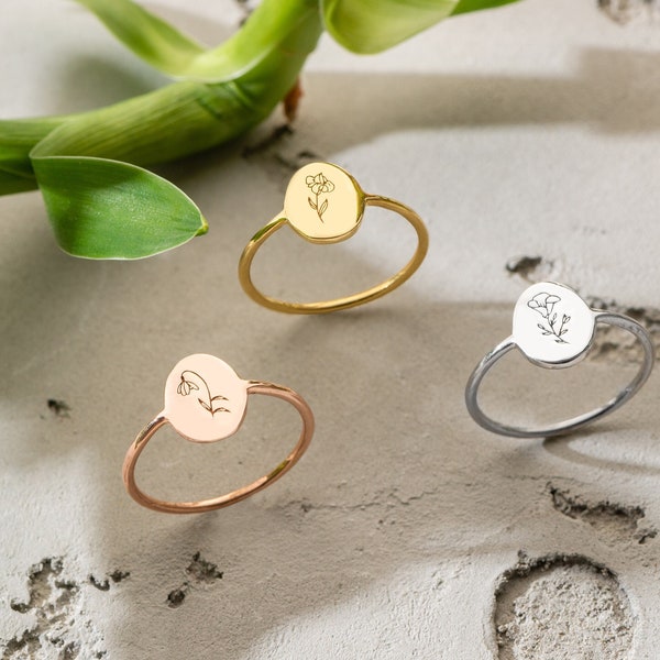 Flower Ring - Etsy