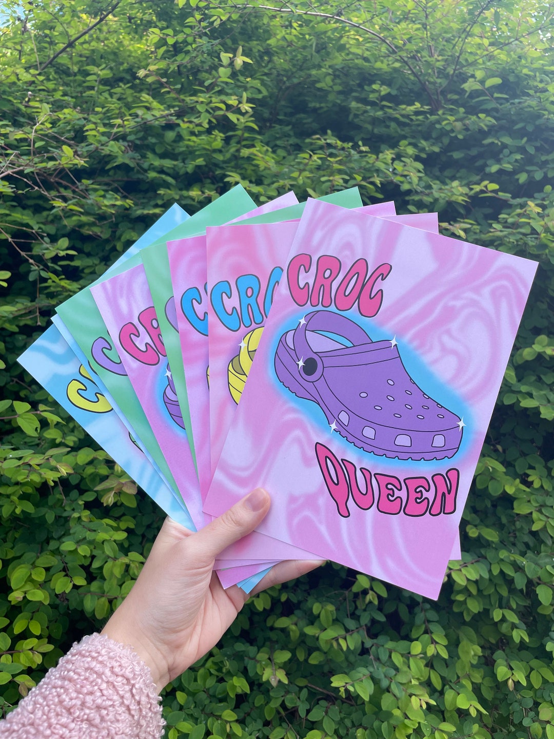 CROC A5 Wall Art Print - Etsy