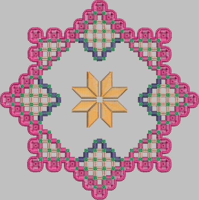Square Napkin, Doily Hardanger Machine Embroidery Design, Hardanger ...