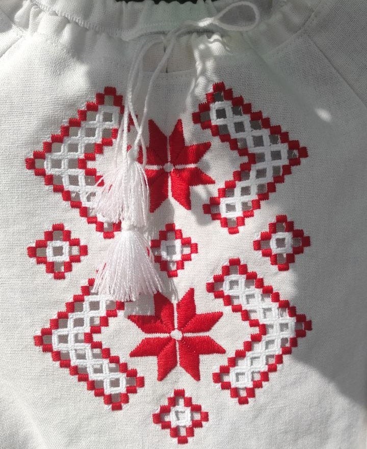Hardanger Machine Embroidery Design, Embroidered Shirt, Hardanger ...