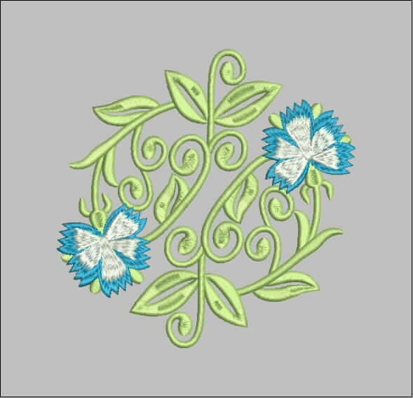 Flower, Machine Embroidery Design - Etsy