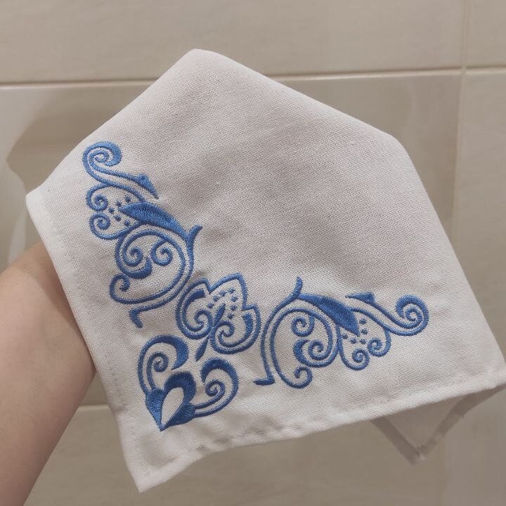 Corner Machine Embroidery Design, 10 Formats. Instant Download - Etsy