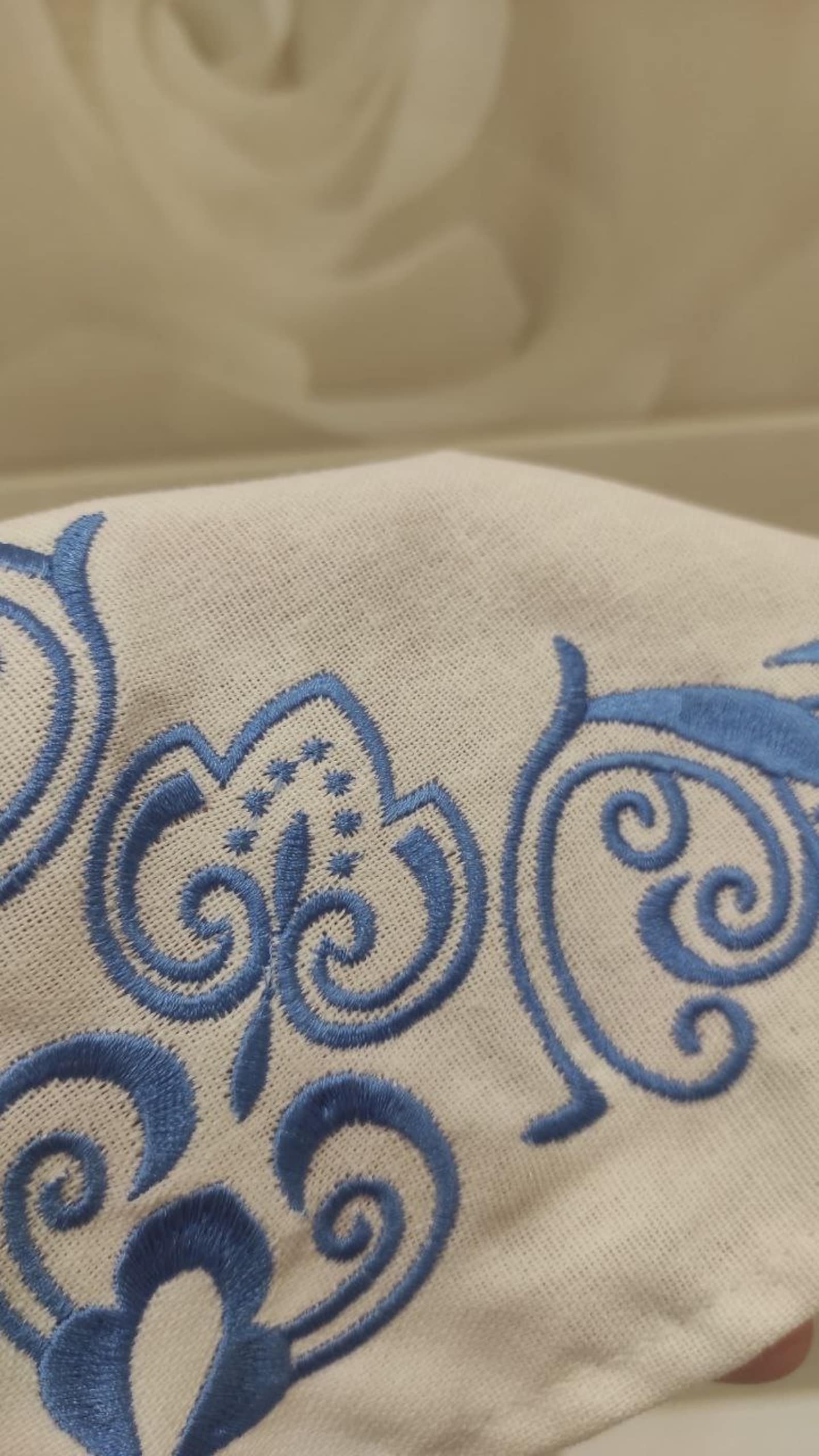 Corner Machine Embroidery Design, 10 Formats. Instant Download - Etsy