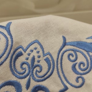 Corner Machine Embroidery Design, 10 Formats. Instant Download - Etsy