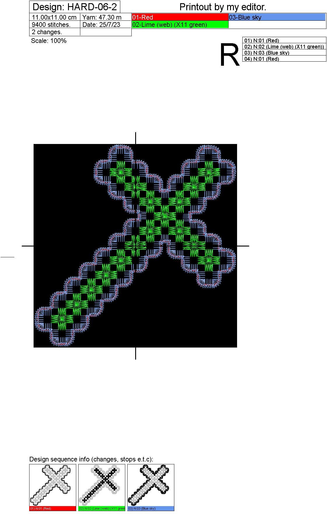 Cross, Bookmark, Hardanger Machine Embroidery Design, Hardanger ...