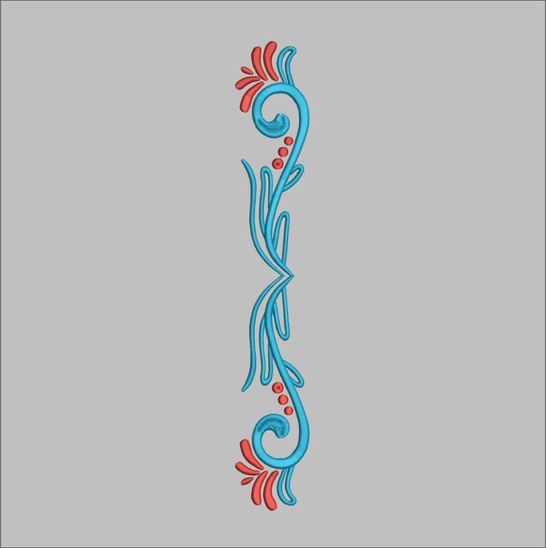 Decorative Swirls, Сurl Ornament Design for Machine Embroidery, 10 ...