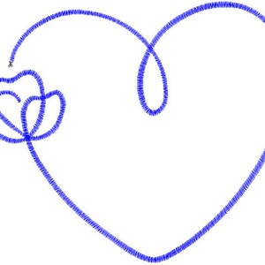 Heart Machine Embroidery Design. 15 Sizes. 10 Formats. Instant Download ...