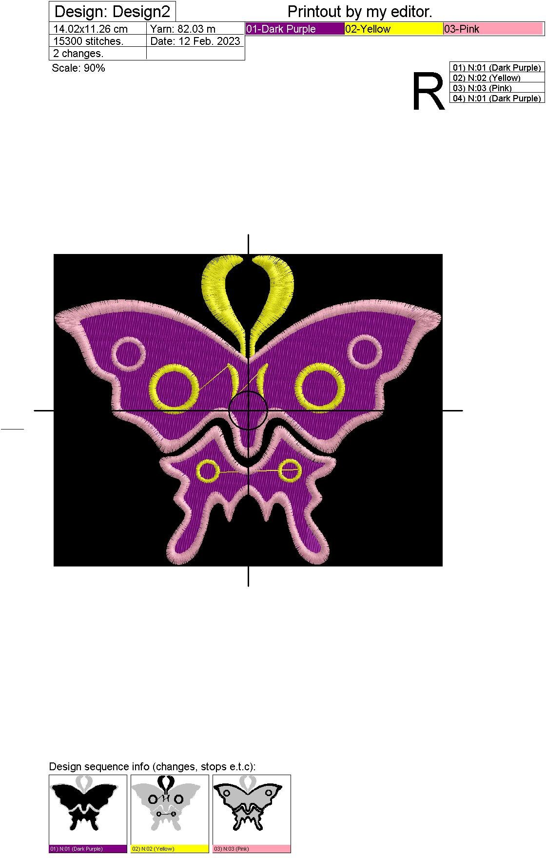 Butterfly Machine Embroidery Design, 10 Sizes. 10 Formats - Etsy