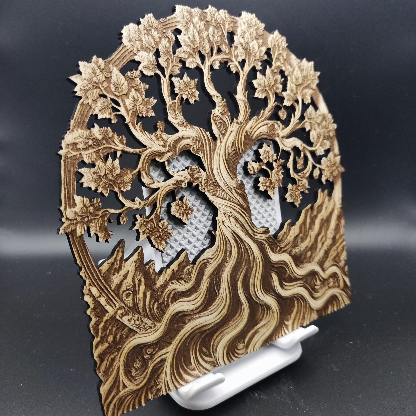 Tree of Life Laser Engraving File: Intricate Nature Pattern (digital ...