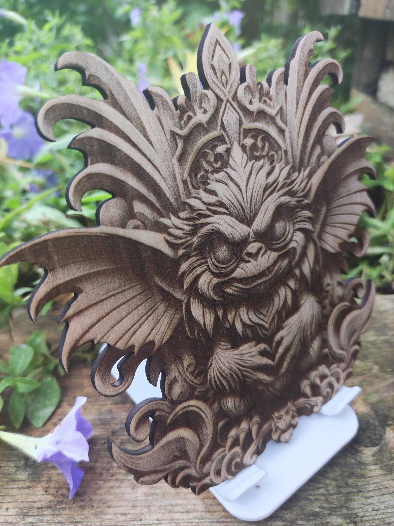 Gremlin Laser Engraving File: 3D Illusion Dark Fantasy (digital Design ...