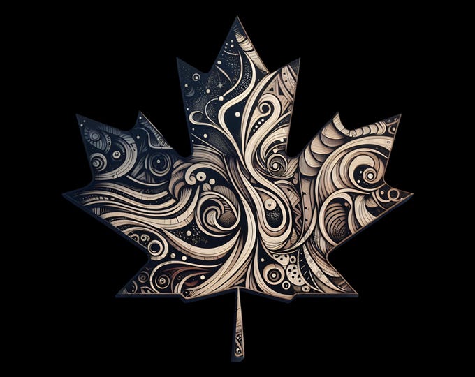 Canadian Maple Leaf 3d Papercraft Wall Decor - Etsy Canada