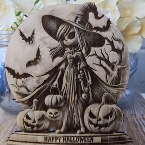 Halloween Witches Laser Engraving Bundle | 4 Unique Wicked Witches ...
