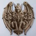 Terrifying Gargoyle Laser Engraving Design Gothic Horror Design for ...