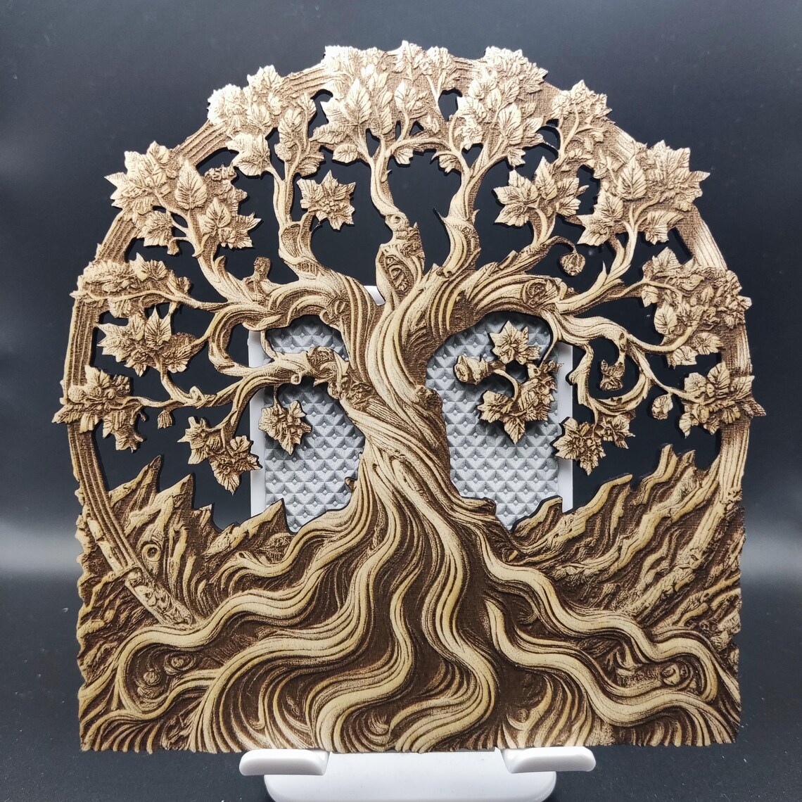 Tree of Life Laser Engraving File: Intricate Nature Pattern (digital ...