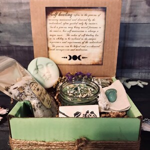 Self Healing Gift Box Healing/ Relaxation/ Ritual/ Natural/ Gifts - Etsy