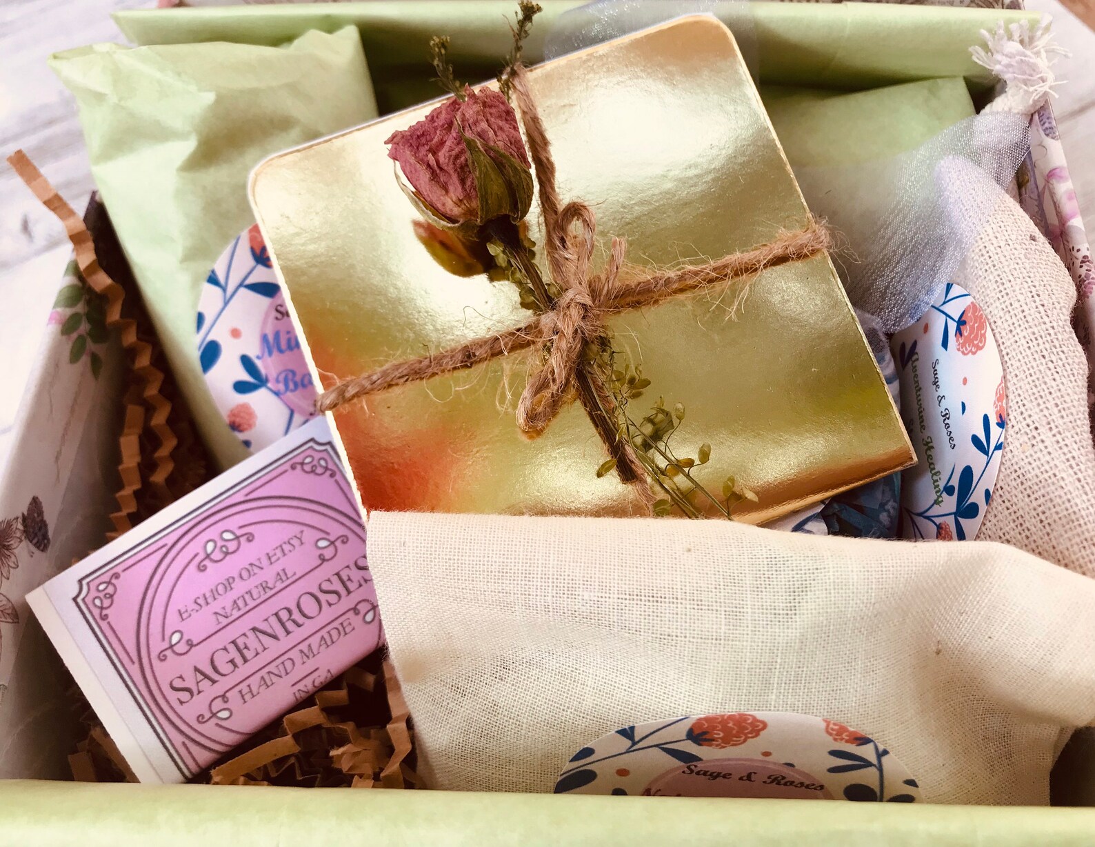 Self Healing Gift Box Healing/ Relaxation/ Ritual/ Natural/ - Etsy