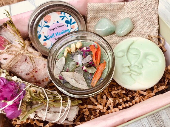 Self Healing Gift Box Healing/ Relaxation/ Ritual/ Natural/ - Etsy