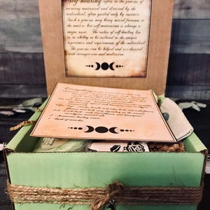 Self Healing Gift Box Healing/ Relaxation/ Ritual/ Natural/ Gifts - Etsy