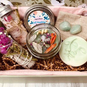 Self Healing Gift Box Healing/ Relaxation/ Ritual/ Natural/ | Etsy