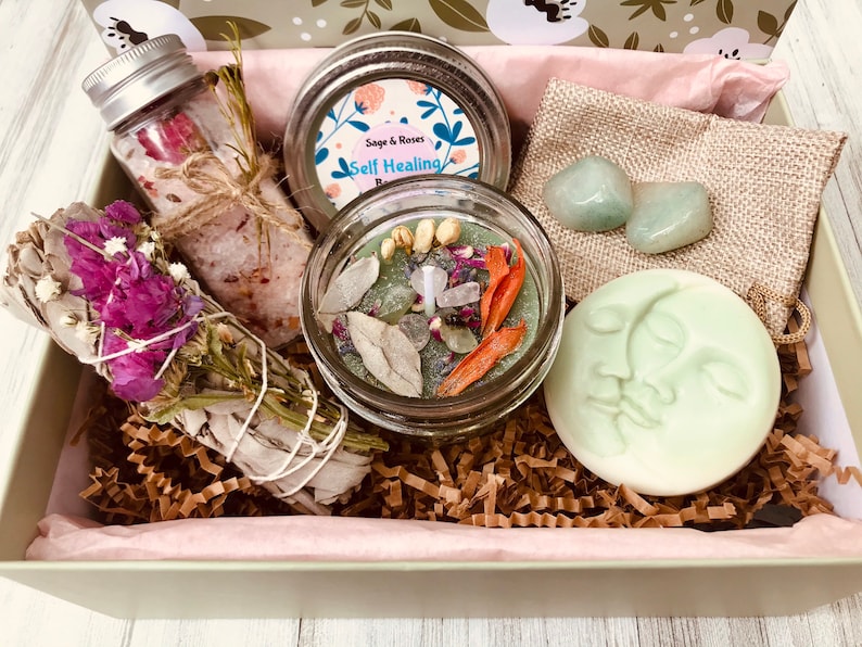 Self Healing Gift Box Healing/ Relaxation/ Ritual/ Natural/ - Etsy