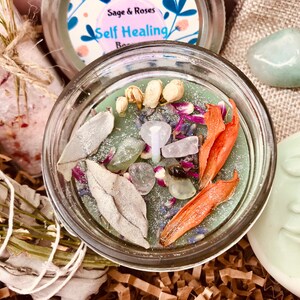 Self Healing Gift Box Healing/ Relaxation/ Ritual/ Natural/ | Etsy