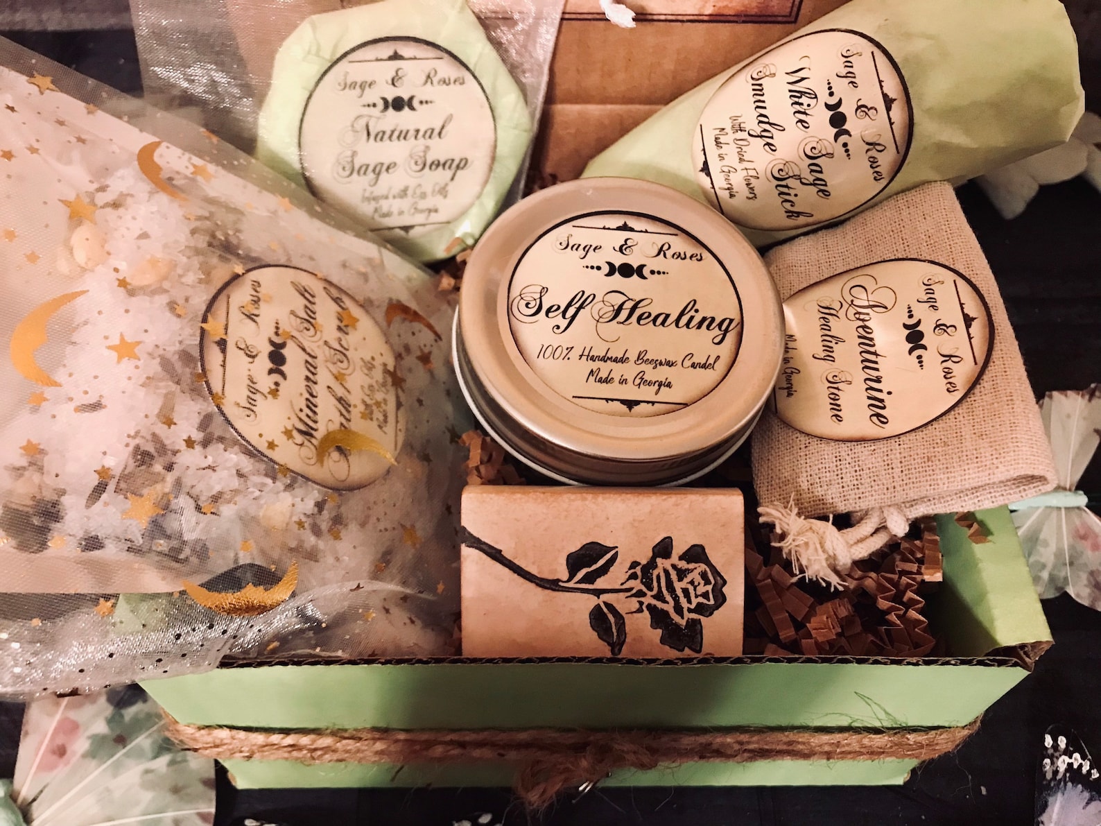 Self Healing Gift Box Healing/ Relaxation/ Ritual/ Natural/ - Etsy