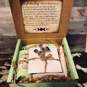 Self Healing Gift Box Healing/ Relaxation/ Ritual/ Natural/ Gifts - Etsy