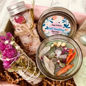 Self Healing Gift Box Healing/ Relaxation/ Ritual/ Natural/ | Etsy