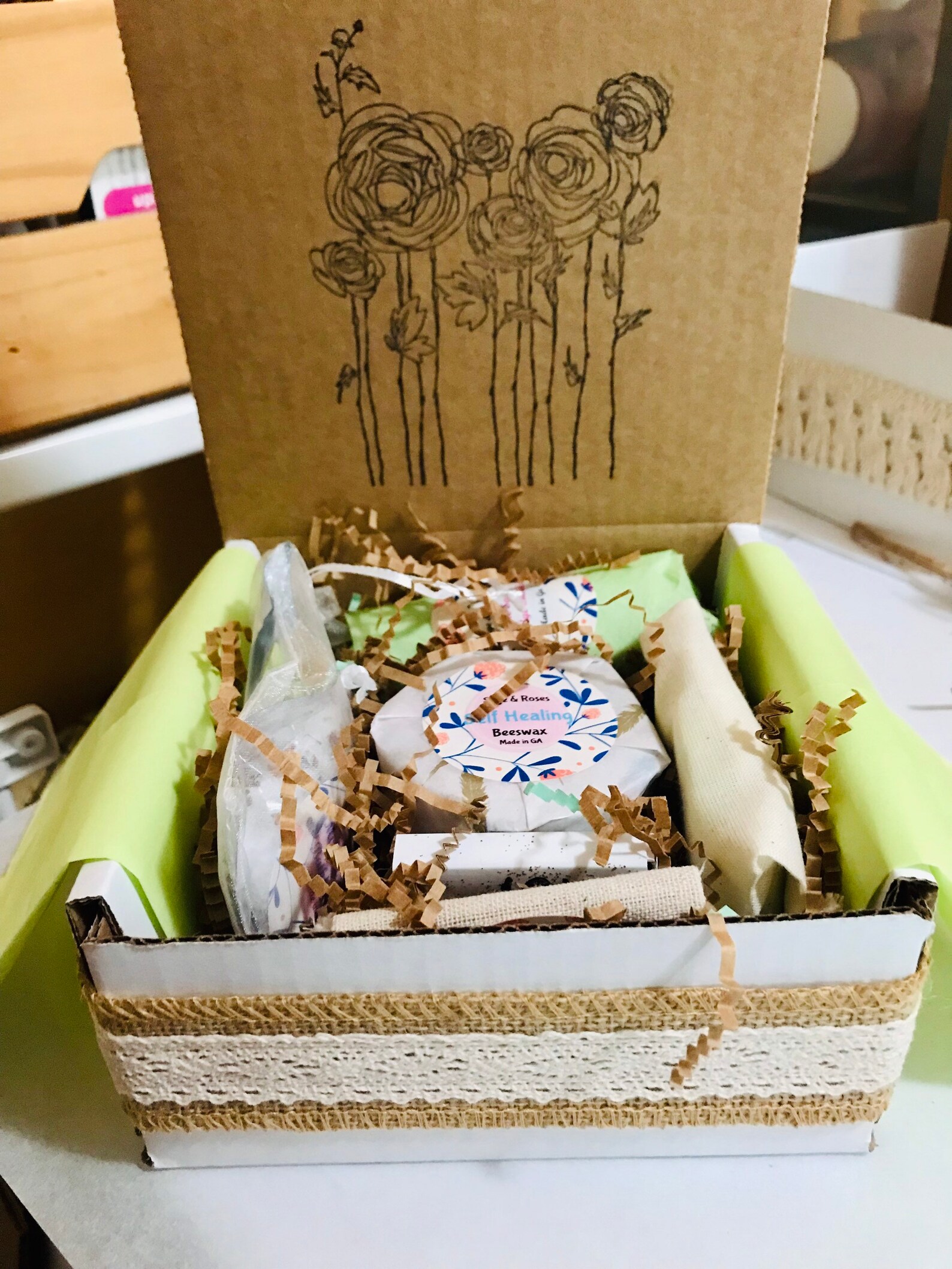 Self Healing Gift Box Healing/ Relaxation/ Ritual/ Natural/ - Etsy