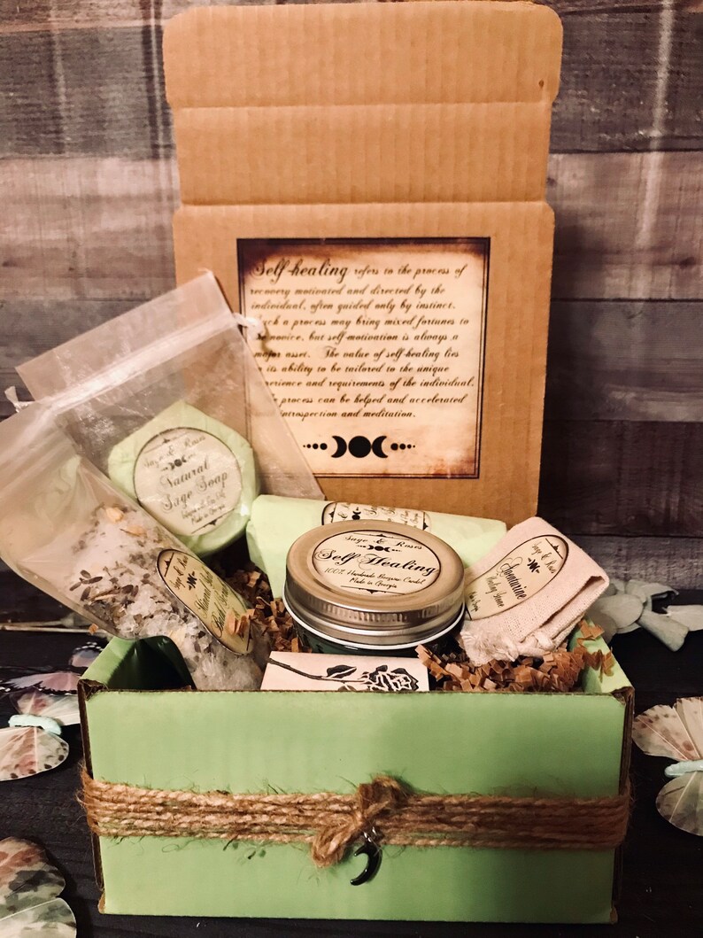 Self Healing Gift Box Healing/ Relaxation/ Ritual/ Natural/ - Etsy
