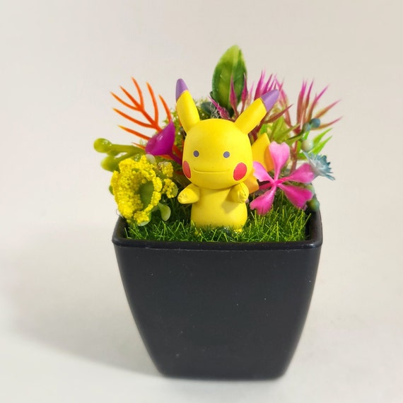 Pokemon Mini Planter Ditto Pikachu Terrarium - Etsy