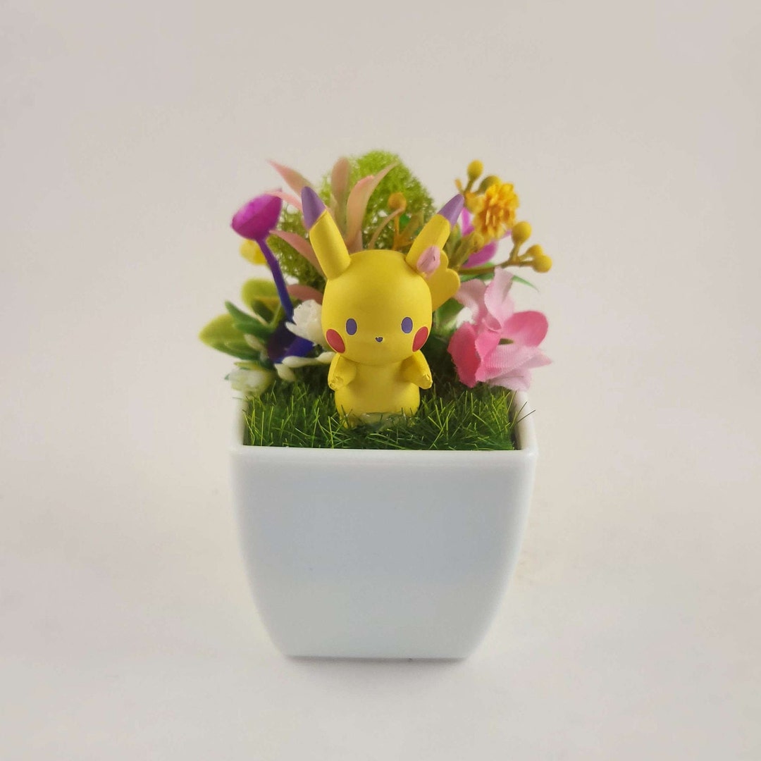 Pokemon Mini Planter Female Pikachu Terrarium - Etsy