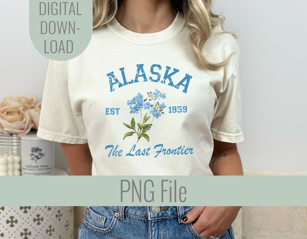 Alaska PNG. State Flower PNG Design, the Last Frontier State, Alaska ...