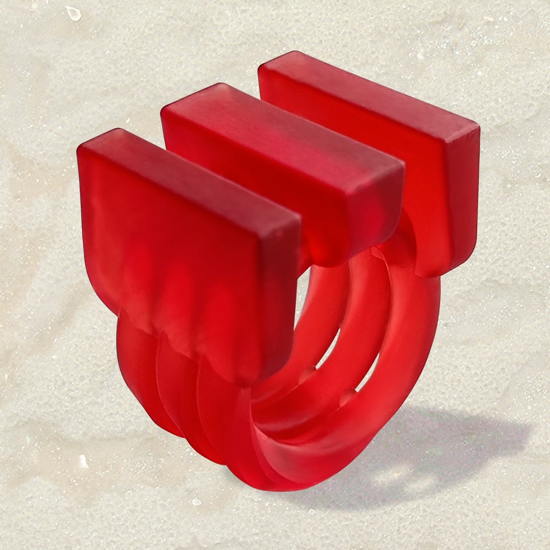 TRIAD Resin Ring by 3D Printing (2 Models) - Etsy