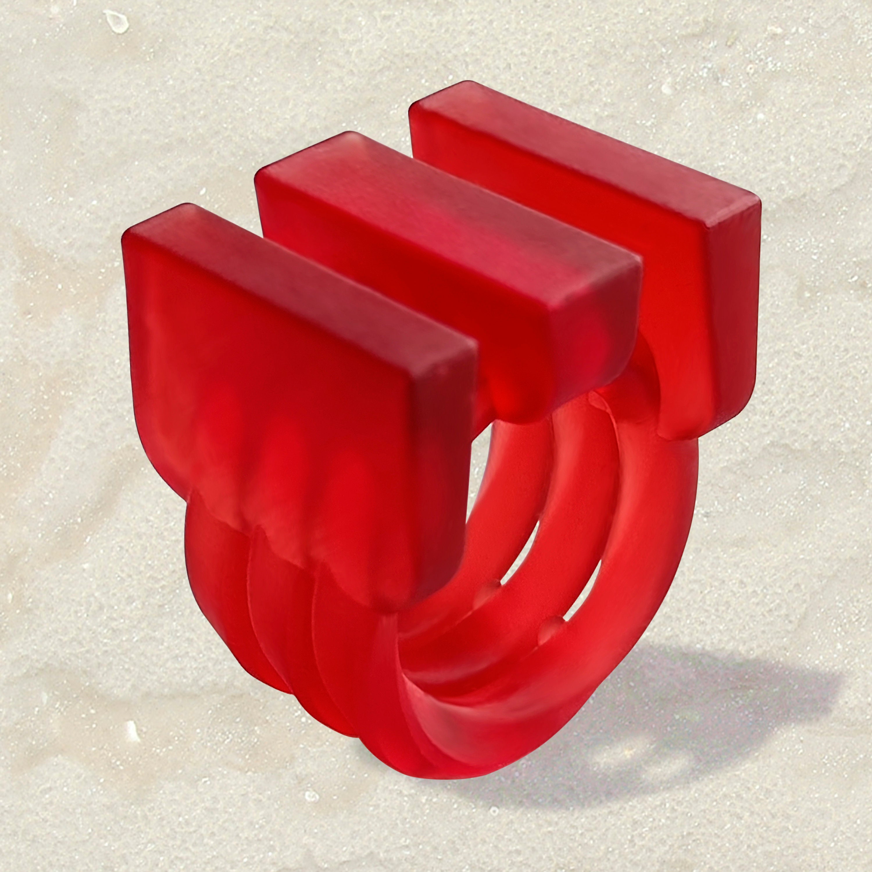 TRIAD Resin Ring by 3D Printing 2 Models - Etsy