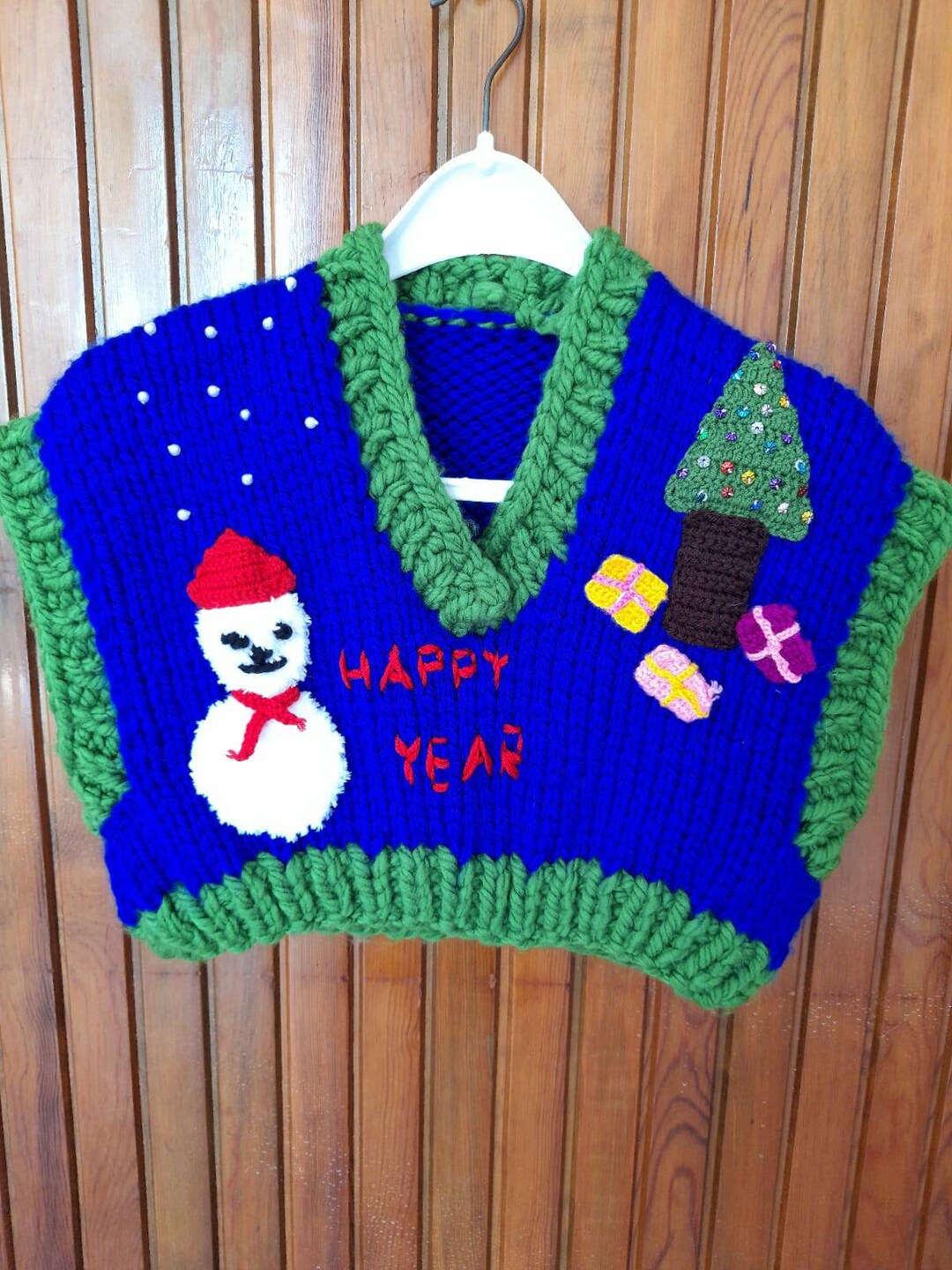 Christmas Special Vest, Christmas Cardigan, Special Gift for Women ...