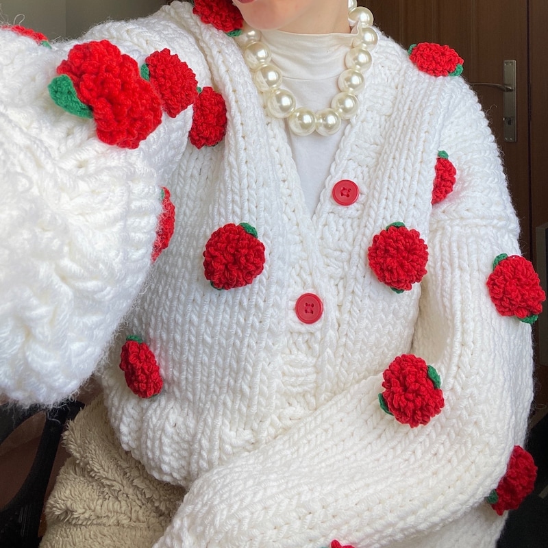 Romantic Cardigan - Etsy