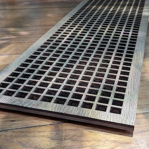 Custom Wood Grilles/air Vent Covers - Etsy