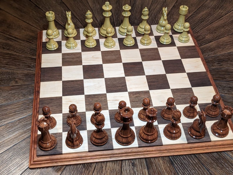 Chess Board With Border - Etsy