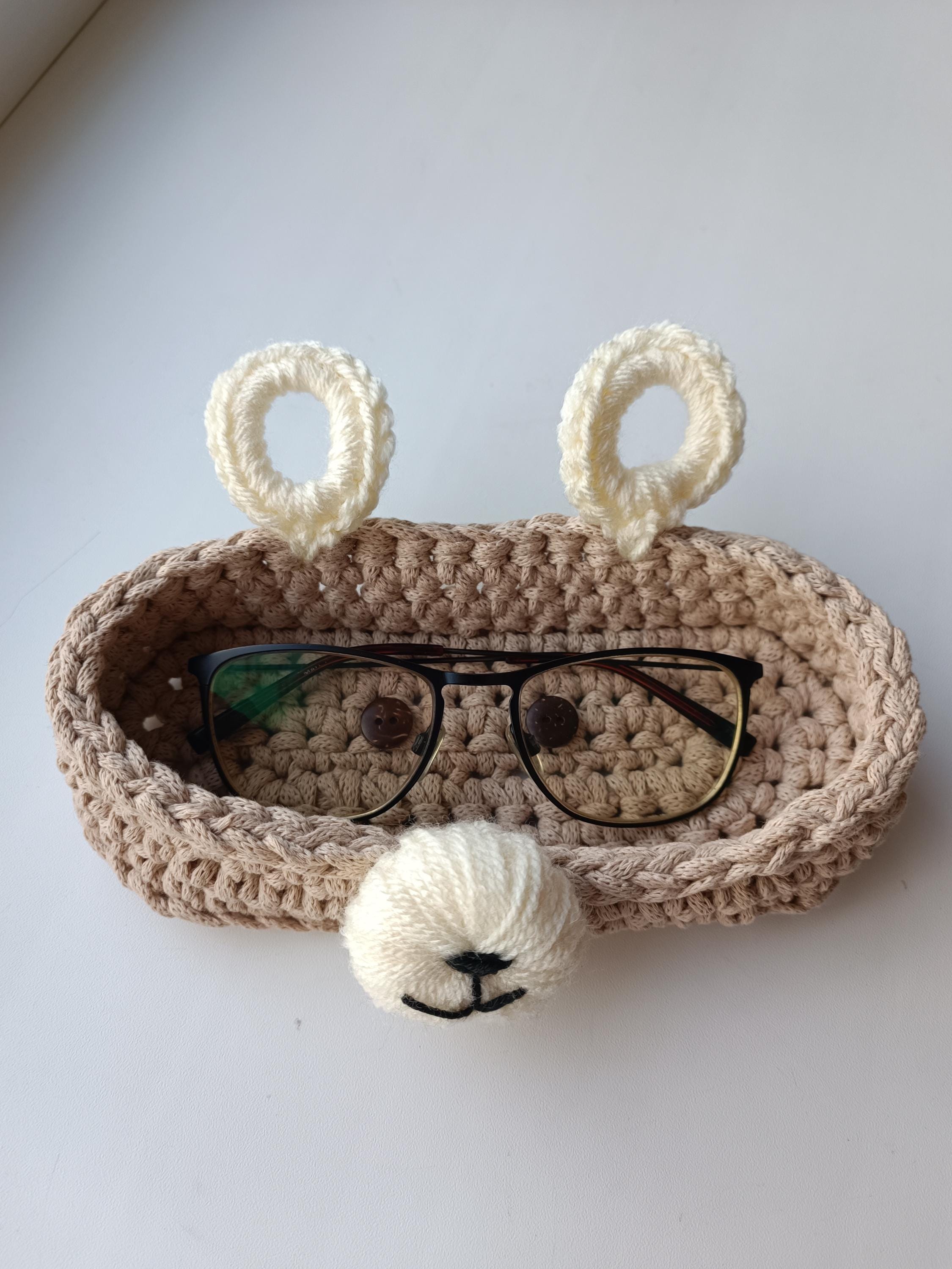 Crochet Pattern, Glasses Holder, Eyeglass Holder, Eyeglass Case, PDF ...