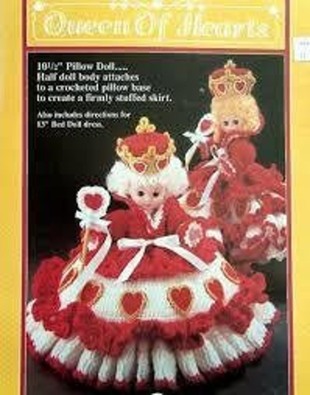 Herz Königin FCM 161 Häkelpuppe - Etsy Österreich