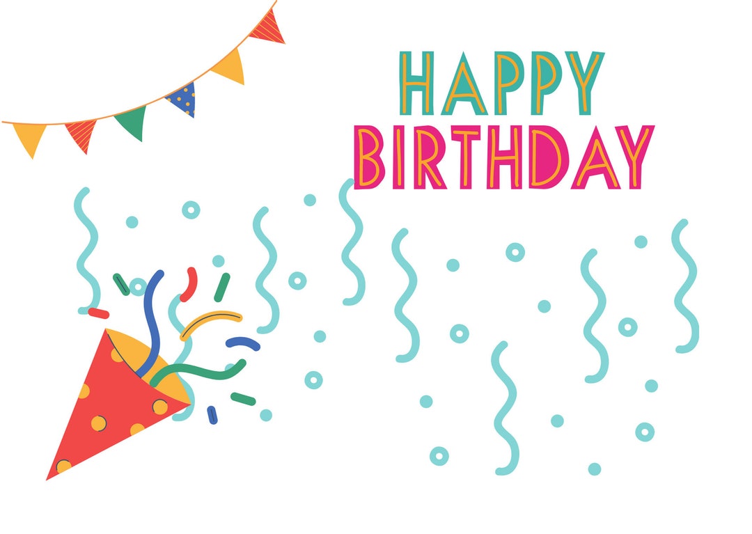 Birthday Card Etsy Birthday Card Etsy