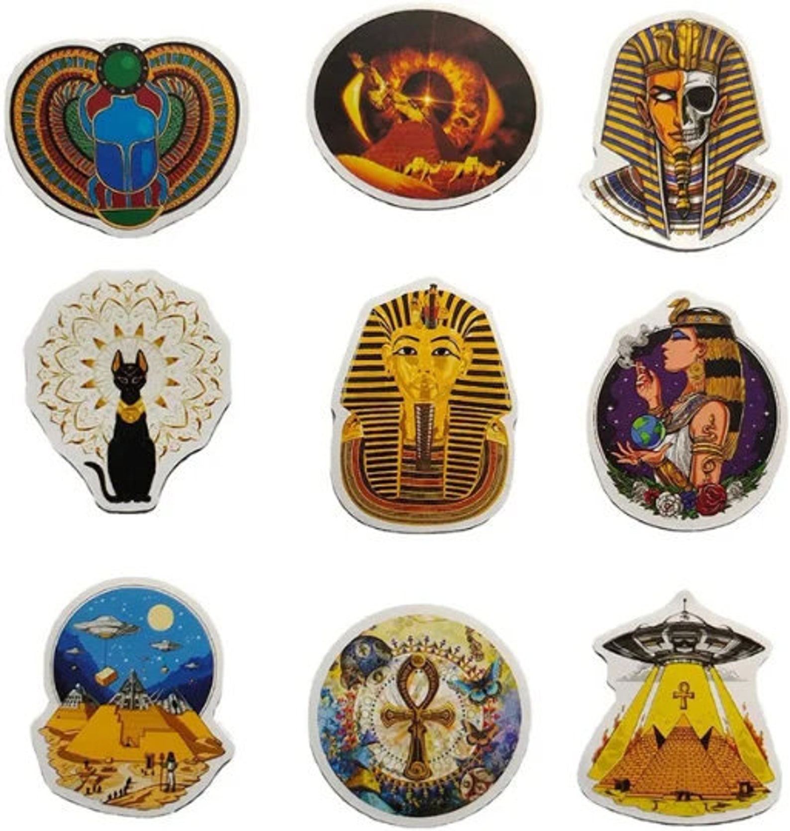 50pcs Pyramid Egypt History Stickers Aesthetic Ancient Egypt - Etsy