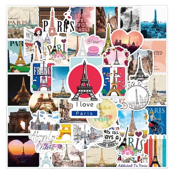 Paris Sticker - Etsy