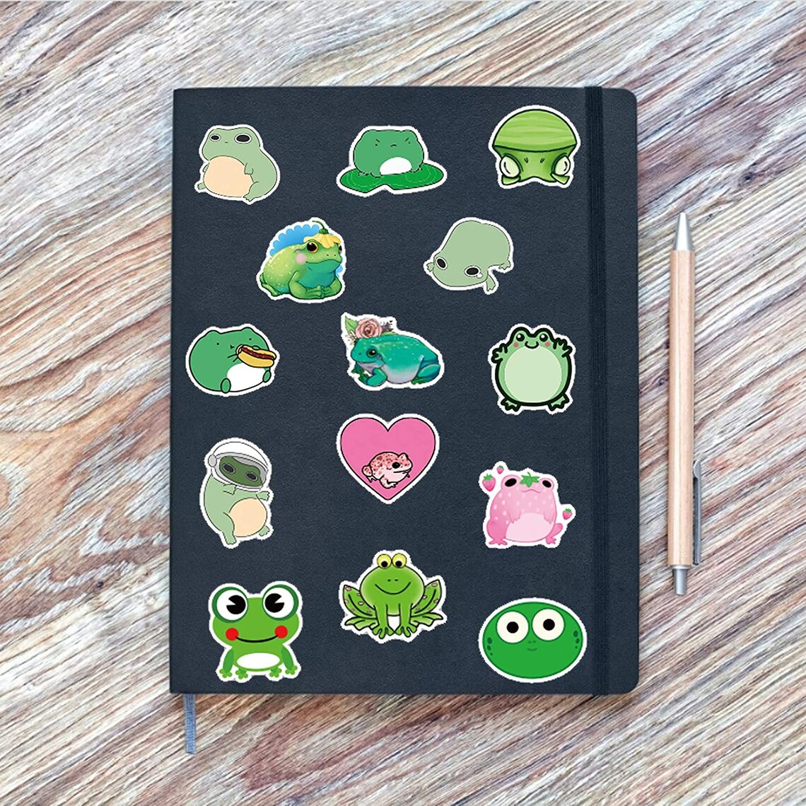 50PCS Cute Funny Frog Stickers Green Sticker for Kid Teen - Etsy