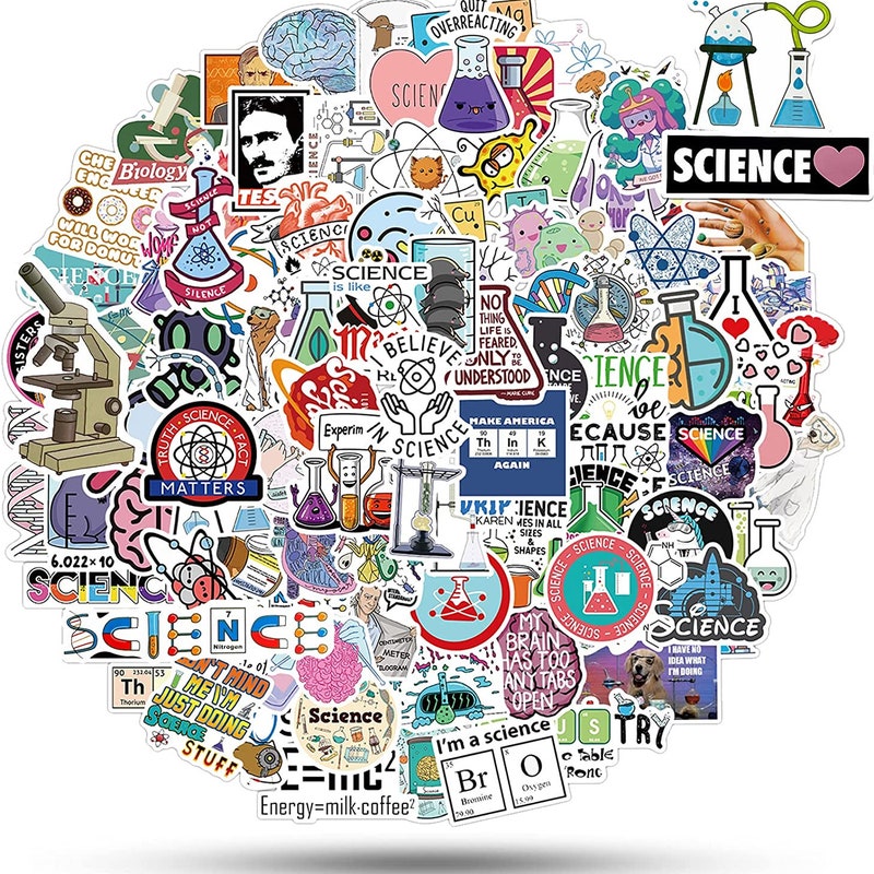 Chemistry Stickers - Etsy